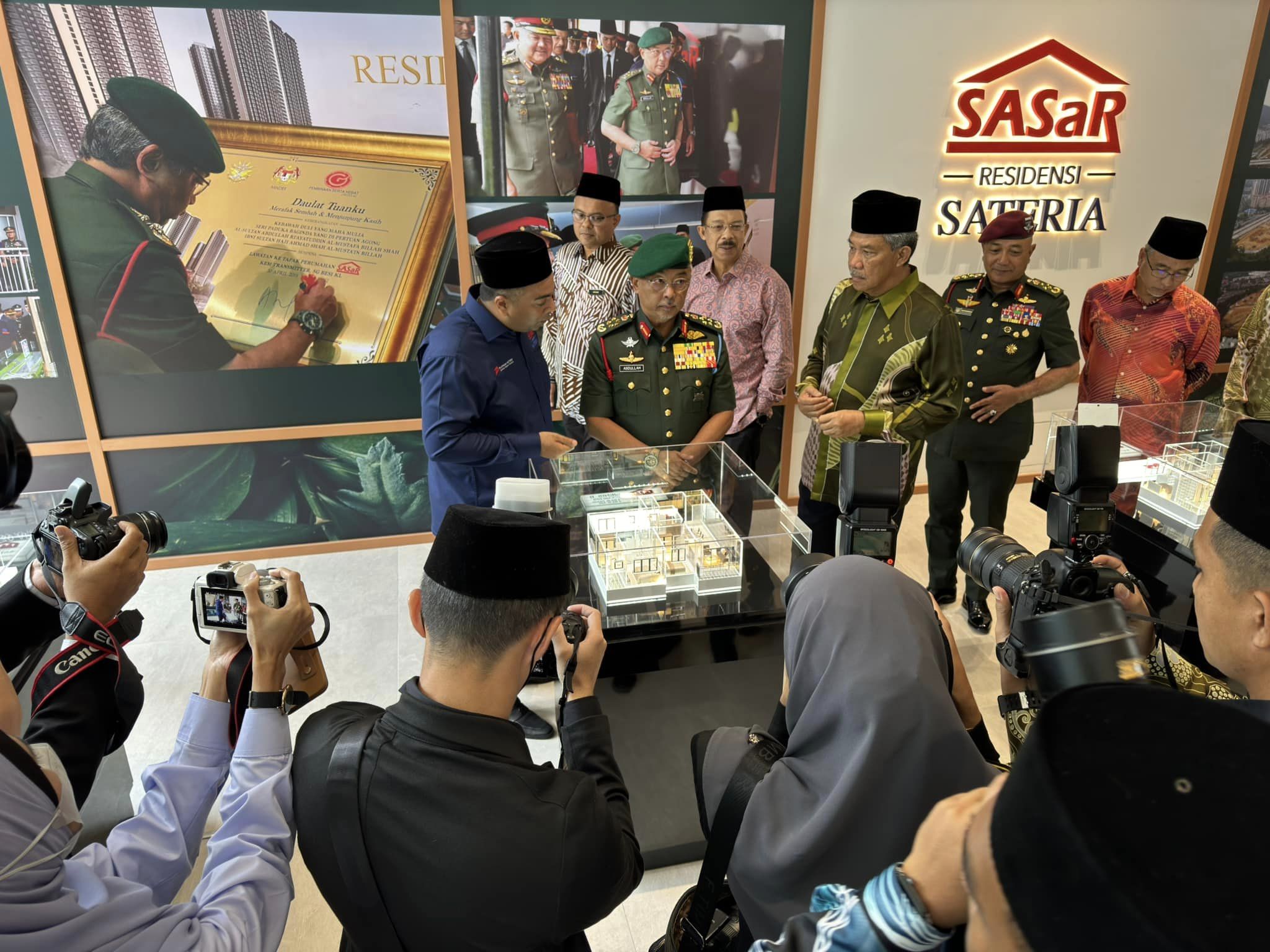 Majlis Perasmian Projek Perumahan Satu Anggota Satu Rumah (SASaR) – MCM ...